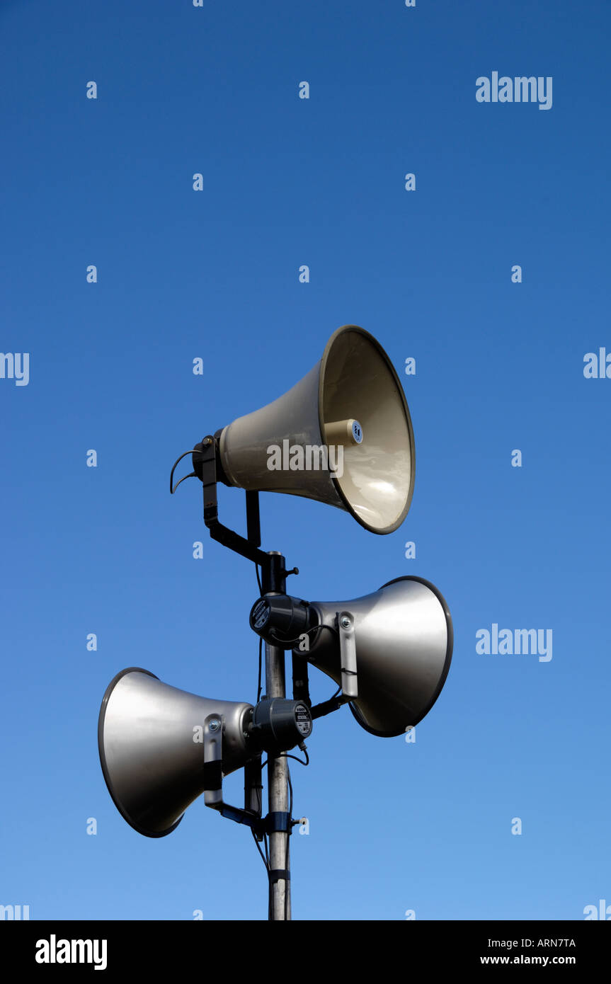Cone shaped amplifier hi-res stock photography and images - Alamy