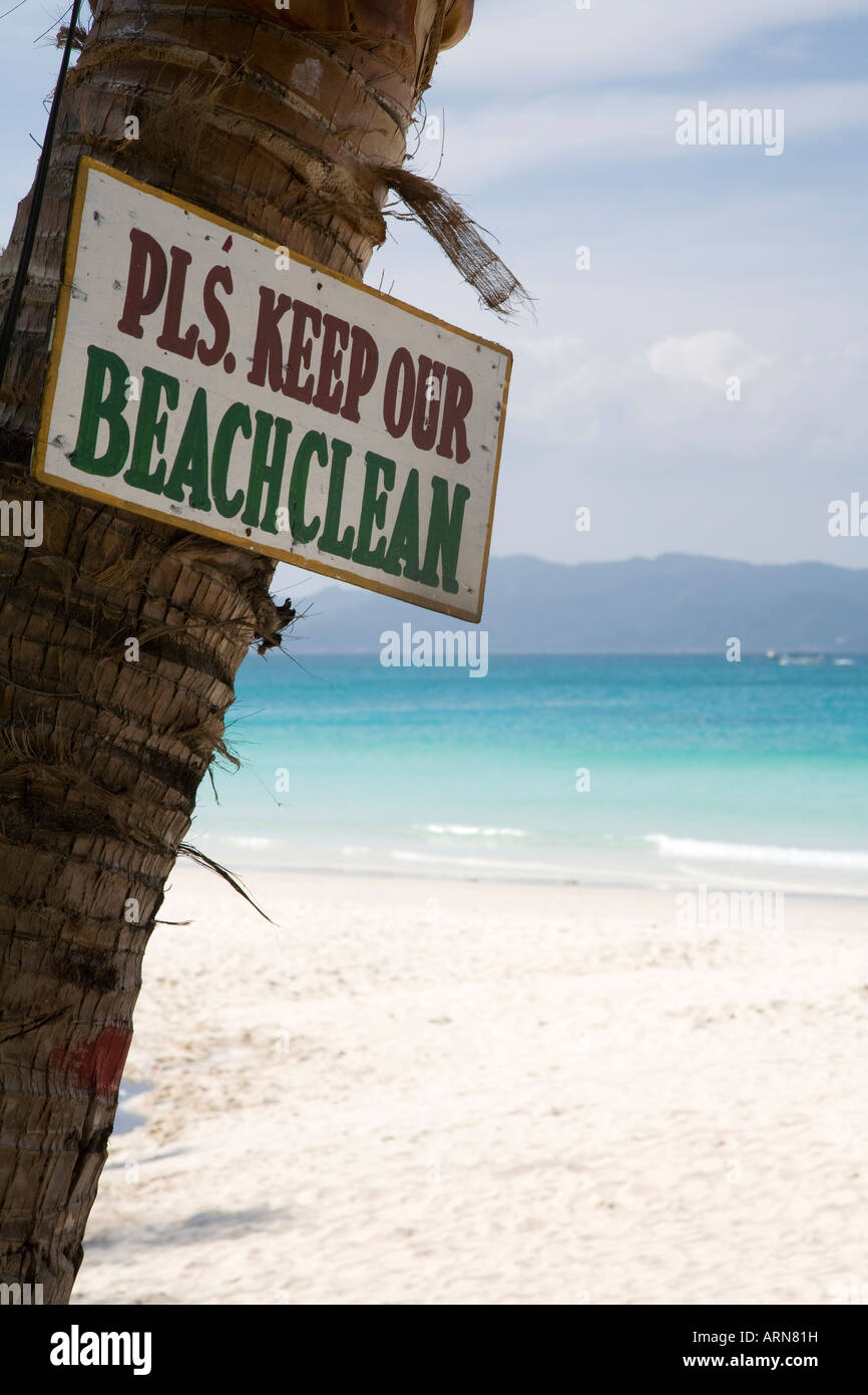 Keep the beach clean hi-res stock photography and images - Alamy