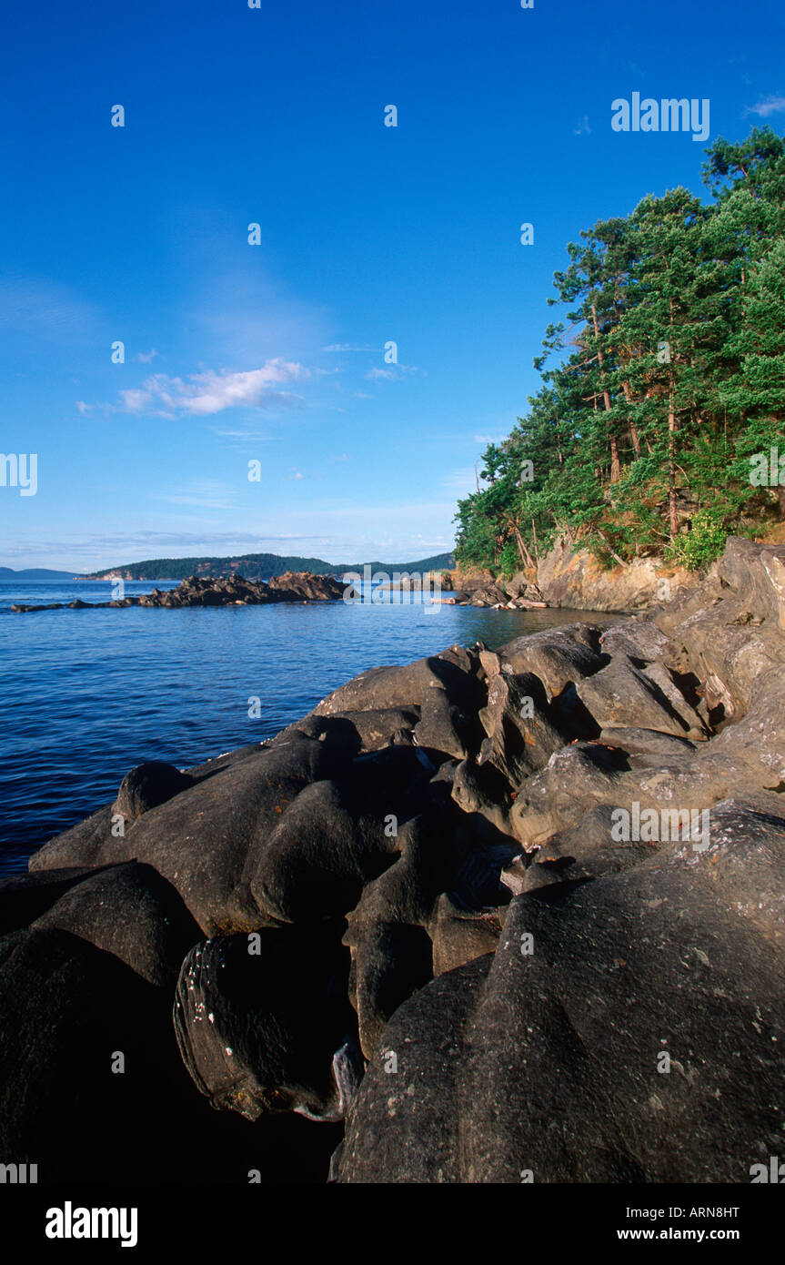 Gulf Islands, Isle de Lis (Rum Island) Marine Park, British Columbia ...