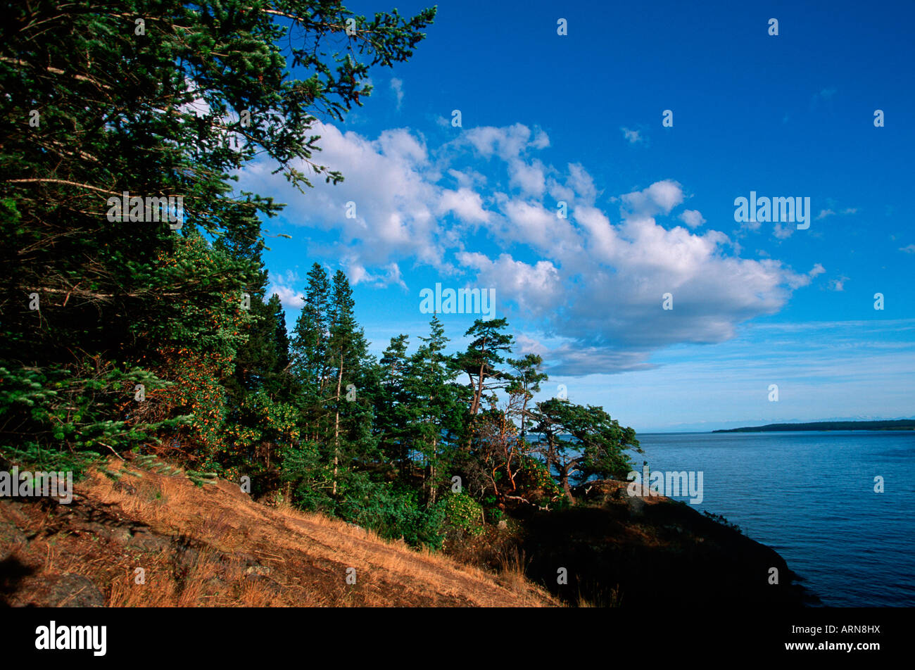 Gulf Islands, Isle de Lis (Rum Island) Marine Park, British Columbia ...