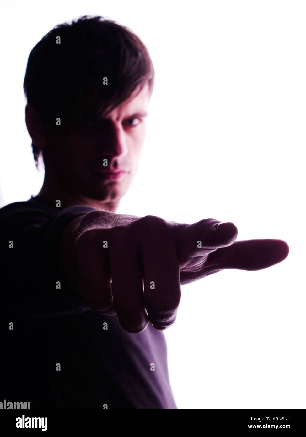 Points something hi-res stock photography and images - Alamy