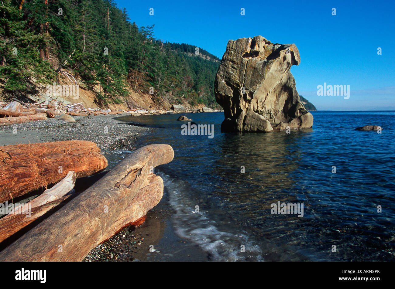 Gulf Islands, Saturna Island, Taylor Point, British Columbia, Canada ...