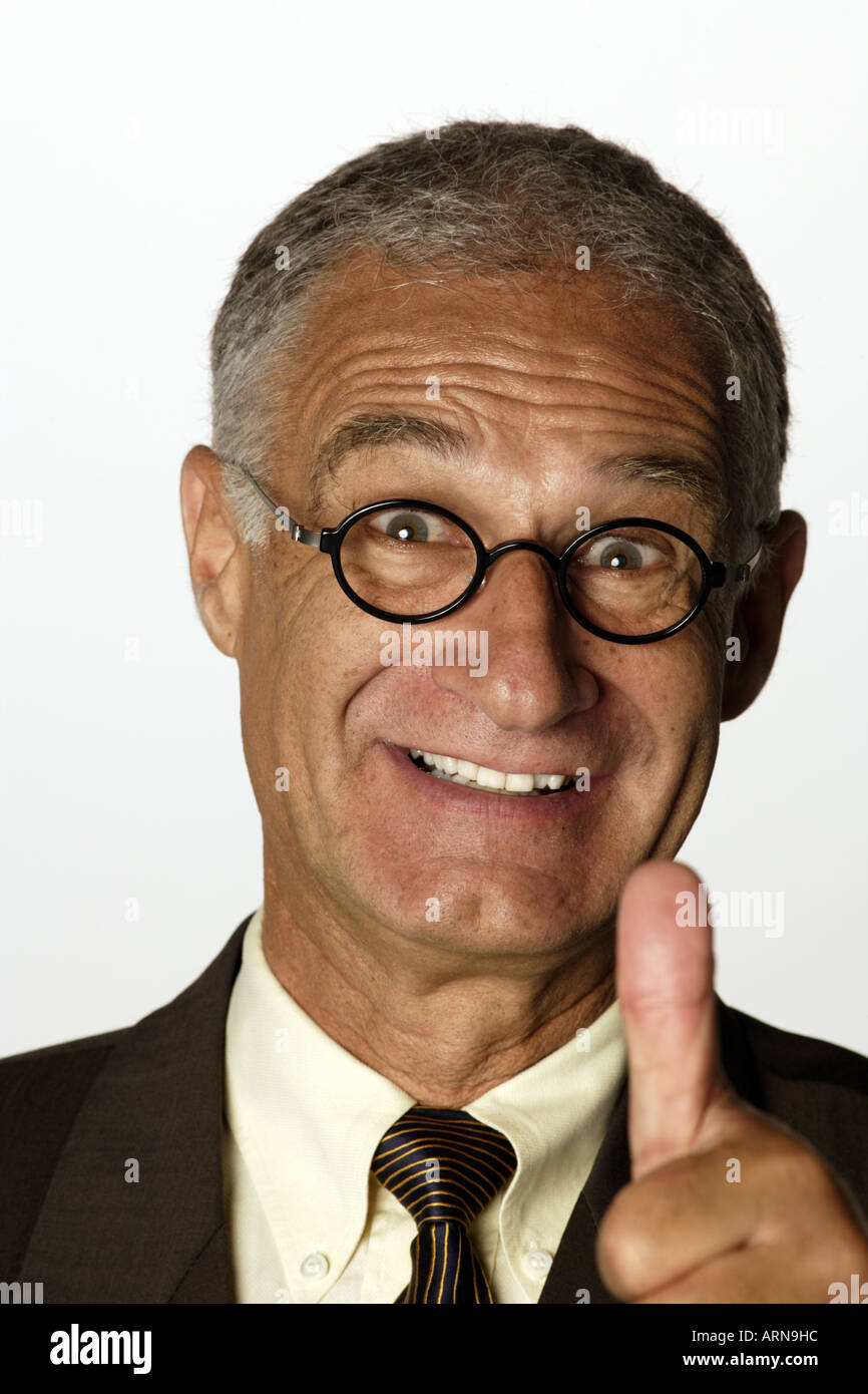 Faces/ Successful Businessman smiling Stock Photo - Alamy