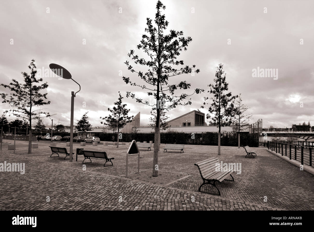 Dull place near the "Bundeskanzleramt", Otto-von-Bismarck-Allee, Berlin ...