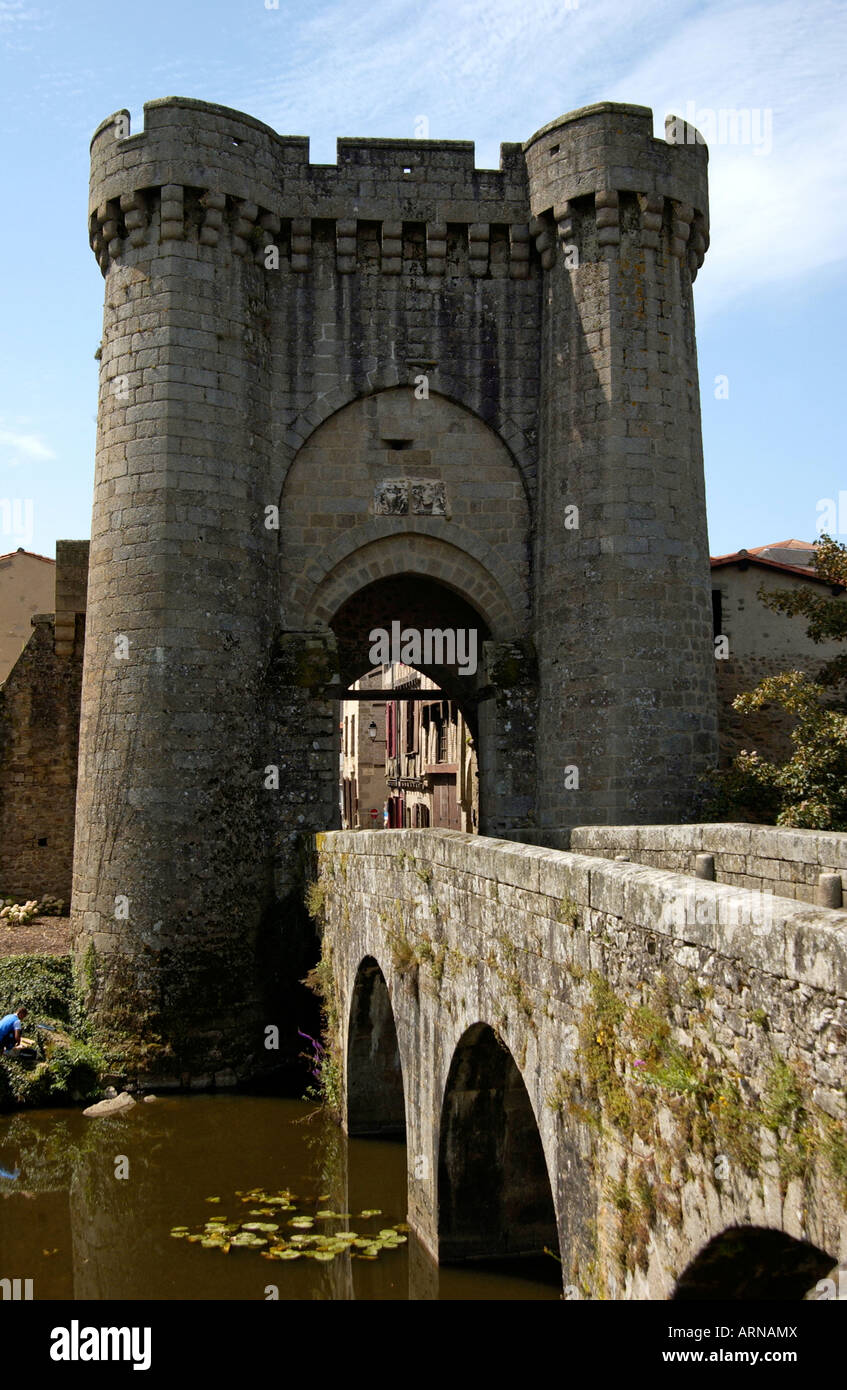 St. Jacques Tower in Parthenay, France Stock Photo - Alamy