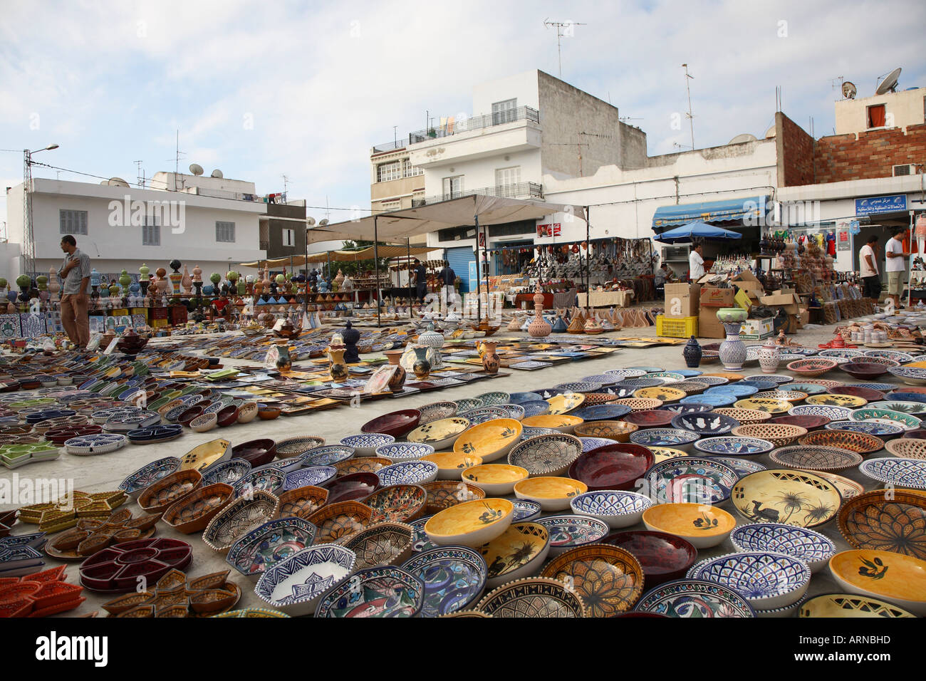 Tunisia market nabeul hi-res stock photography and images - Alamy