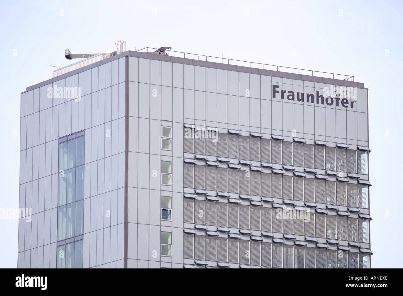 High-rise building of the Fraunhofer Institutes, Munich, Germany Stock ...