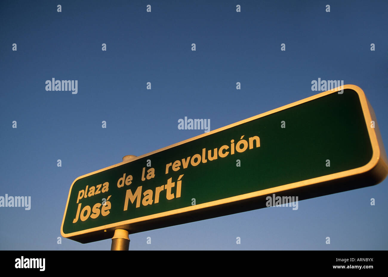 Caribbean road sign hi-res stock photography and images - Alamy