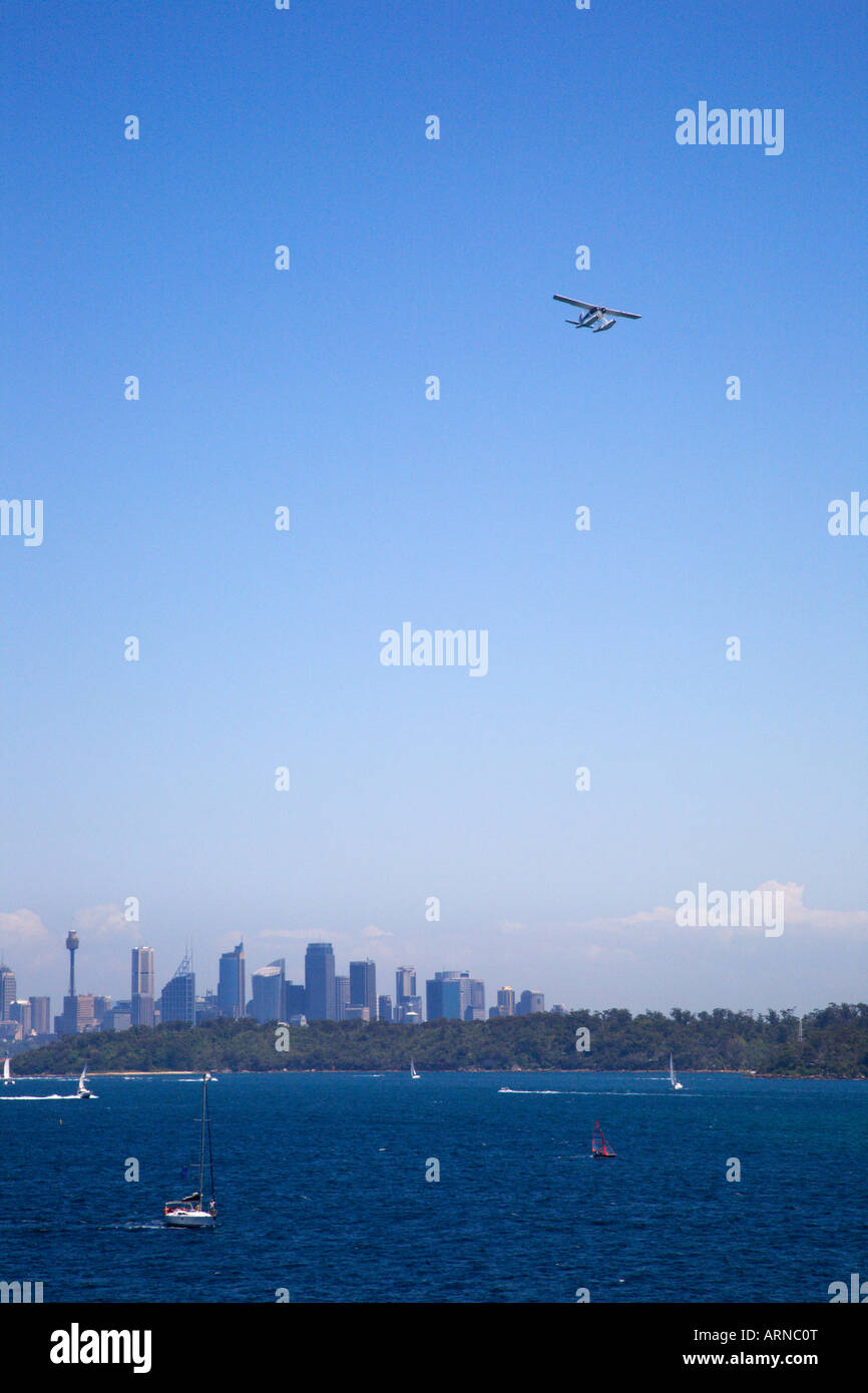 Sydney harbour plane hi-res stock photography and images - Alamy