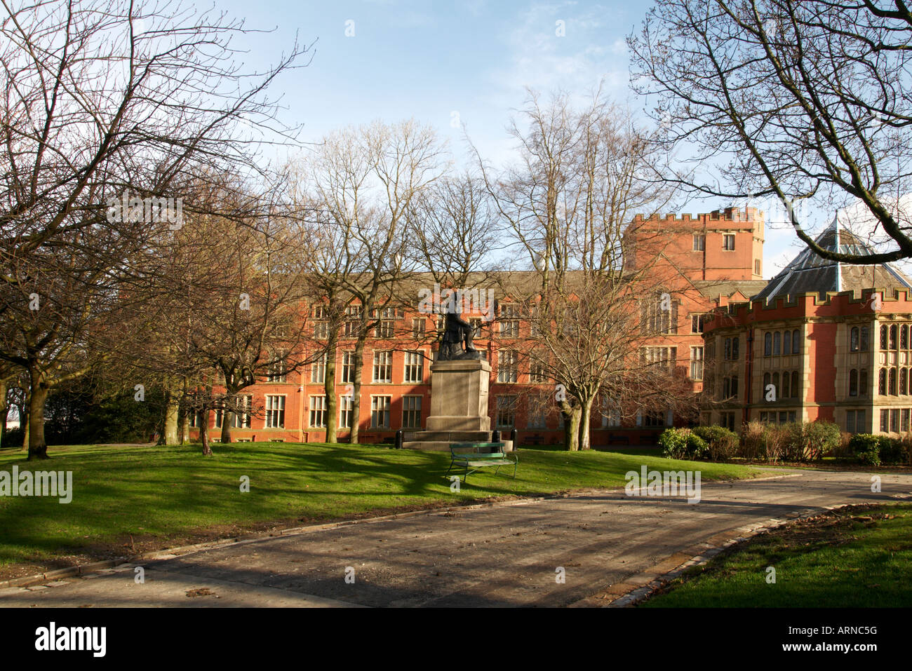Weston park and Firth Court University of Sheffield South Yorkshire ...