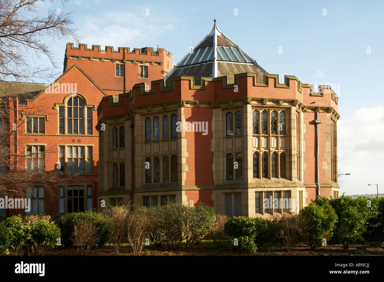 Firth Court University of Sheffield South Yorkshire England Stock Photo ...