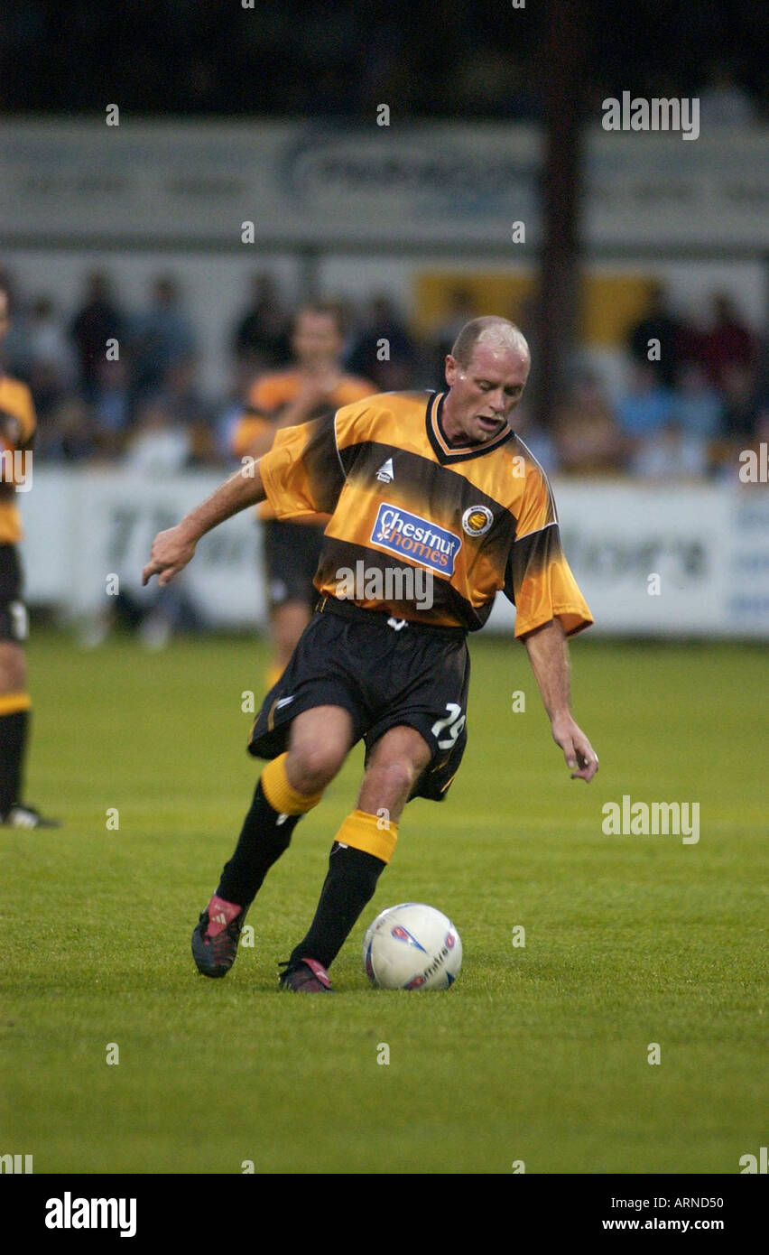 Gazza at Boston Utd Paul Gascoigne Stock Photo - Alamy
