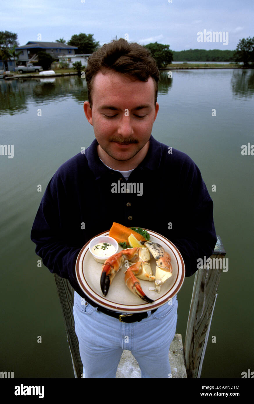 FL Florida Everglades National Park cuisine food stone crab claws model ...