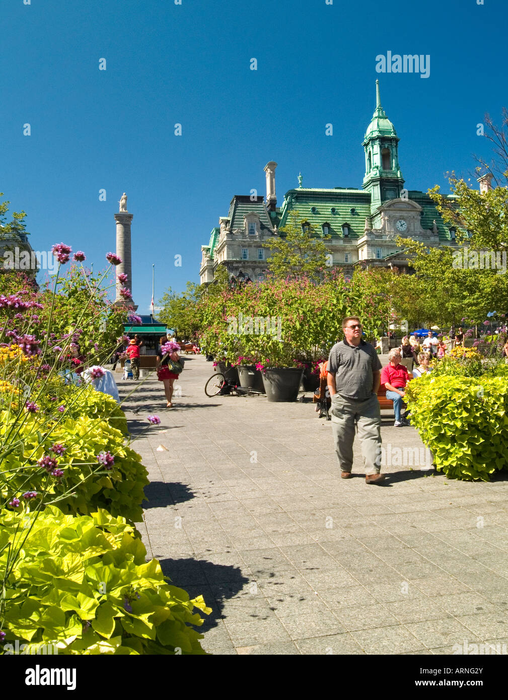Cartier monument in quebec city hi-res stock photography and images - Alamy