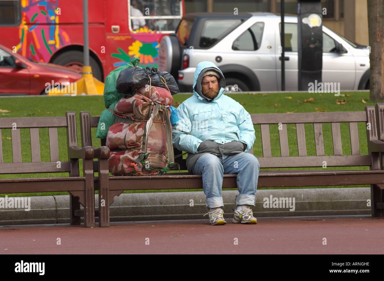 Homeless homelessness houseless hi-res stock photography and images - Alamy