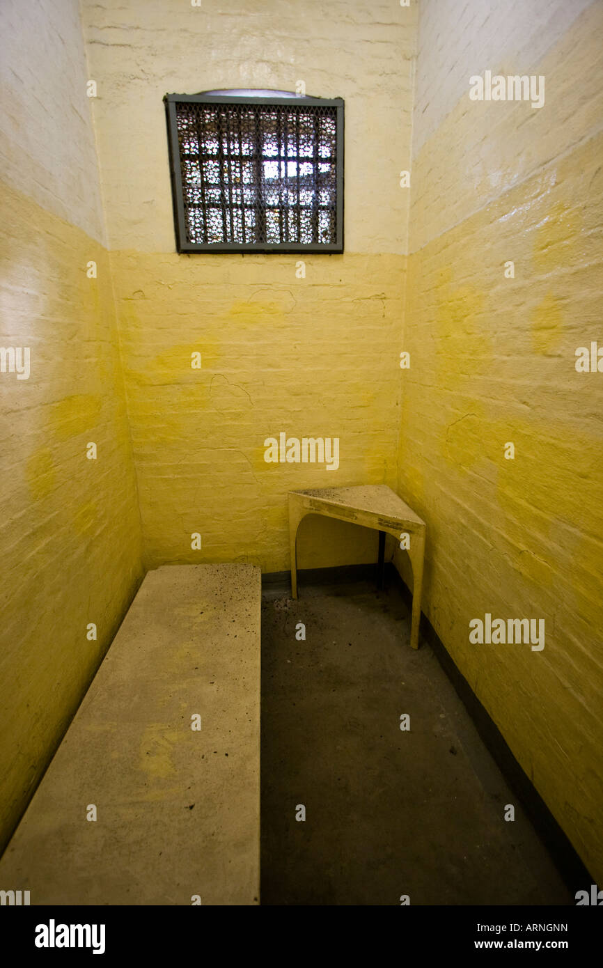 Cells and Cellblock in Victoria Prison Hong Kong Stock Photo - Alamy