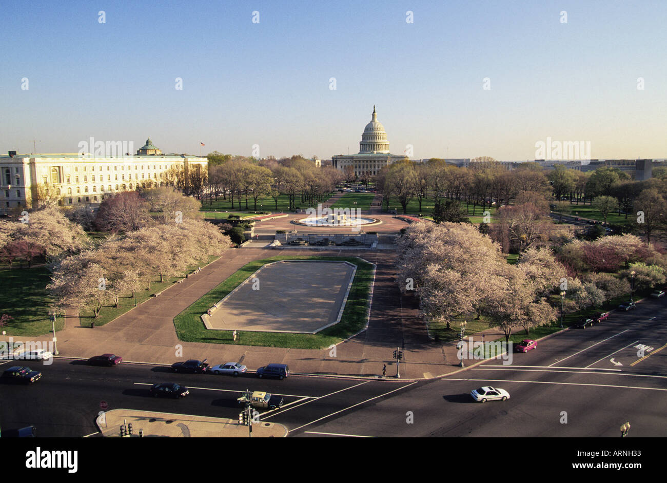 Washington dc capitol aerial hi-res stock photography and images - Alamy