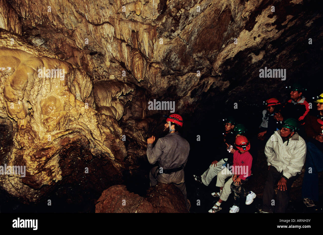 Horne Lake Caves, Limestone calcite, Vancouver Island, British Columbia ...