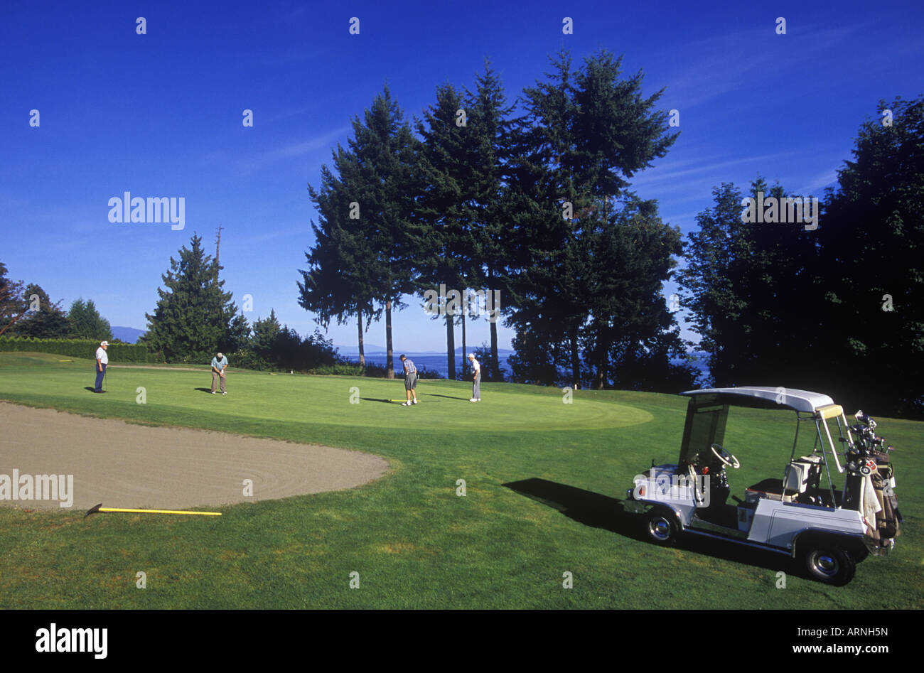 Qualicum beach golf course hi-res stock photography and images - Alamy