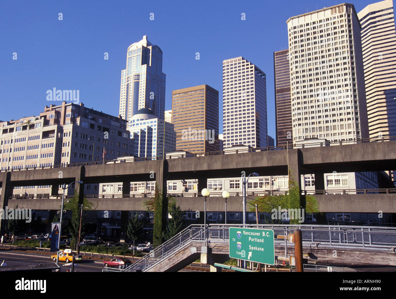 USA Pacific Northwest Seattle Washington State Downtown Waterfront ...