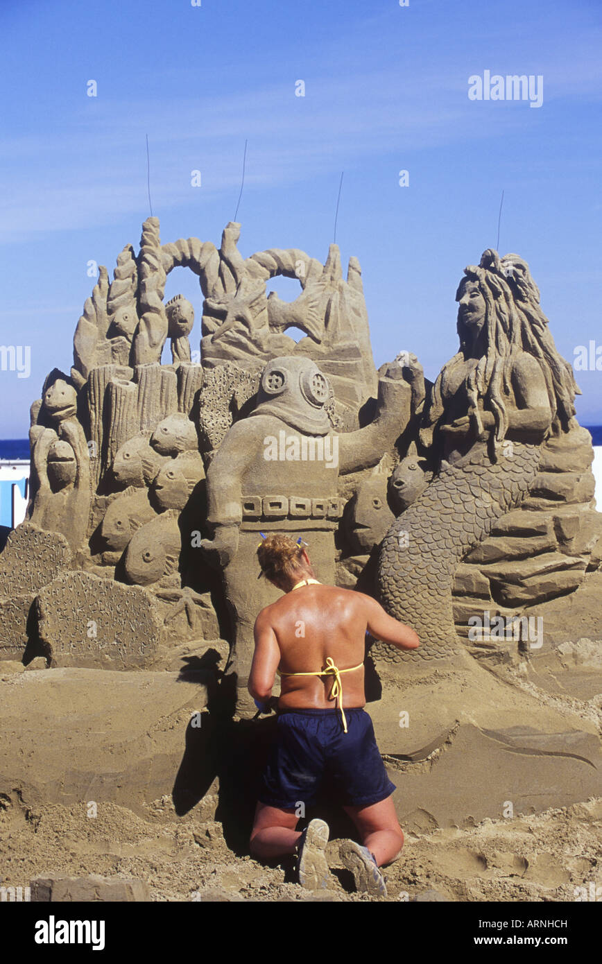 Parksville sand sculptures hi-res stock photography and images - Alamy