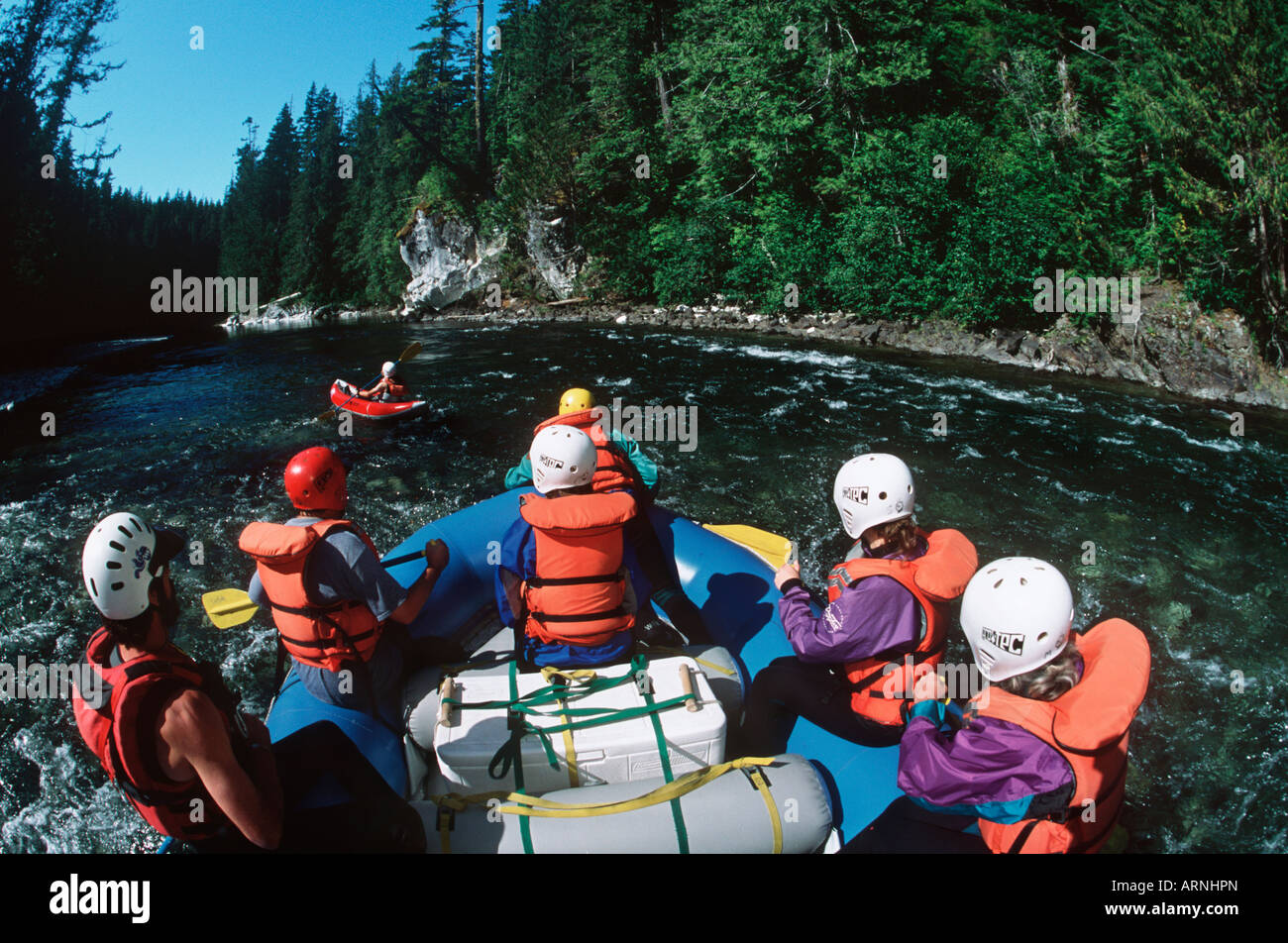 Nimpkish River Rafting- Destiny River outfitters, Vancouver Island ...