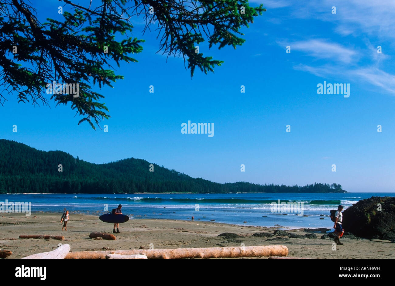 north-west, Raft Cove, Vancouver Island, British Columbia, Canada Stock ...