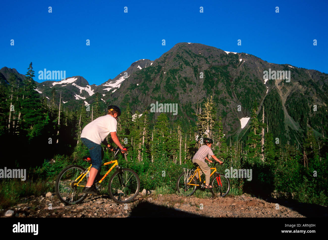 Mount Cain - mountain biking boys, Vancouver Island, British Columbia ...