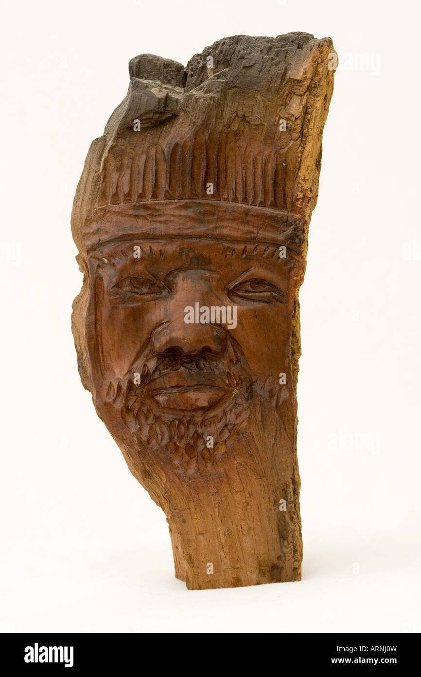 Wood carving head hi-res stock photography and images - Alamy