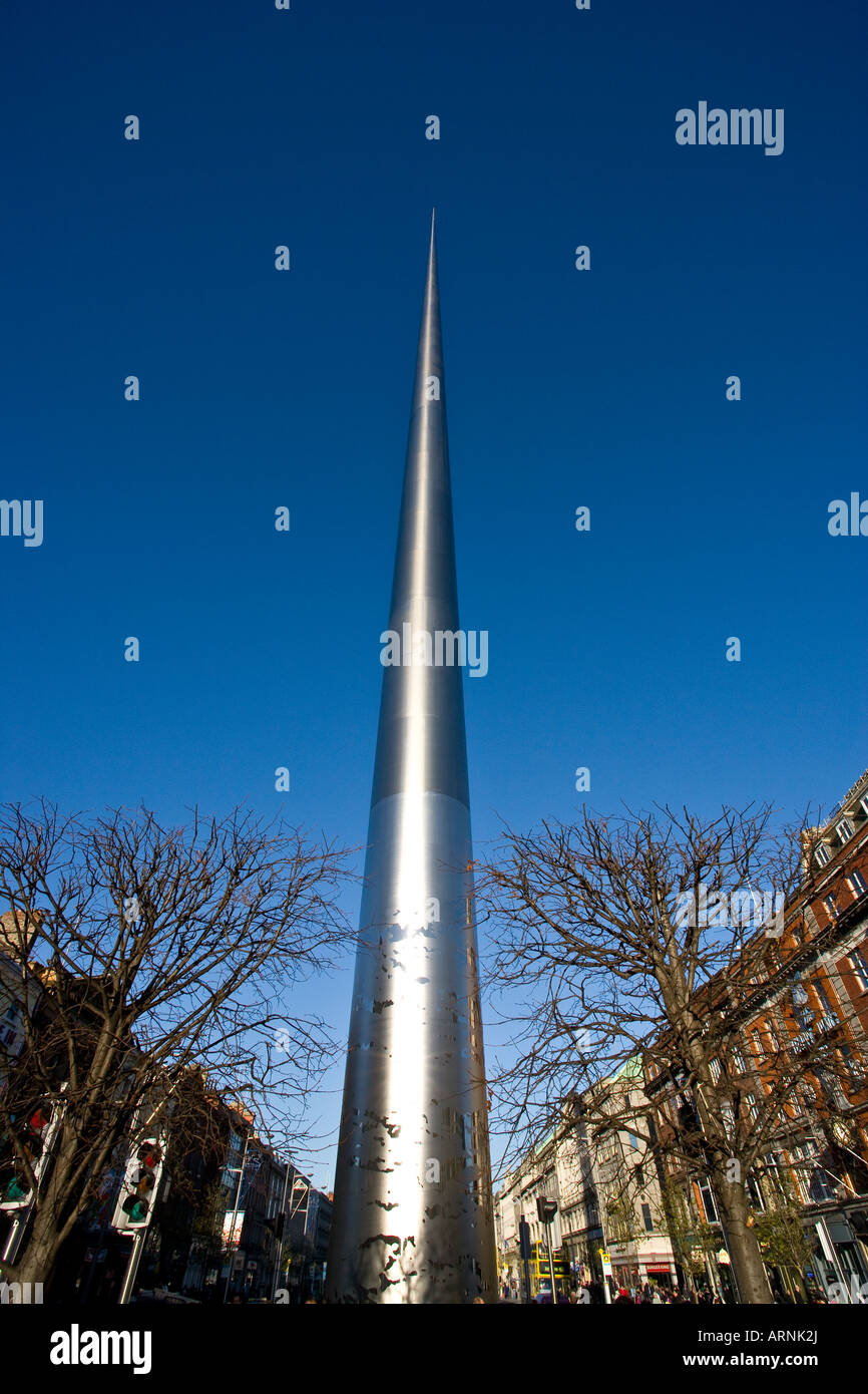 spire sculpture in dublin, ireland Stock Photo - Alamy