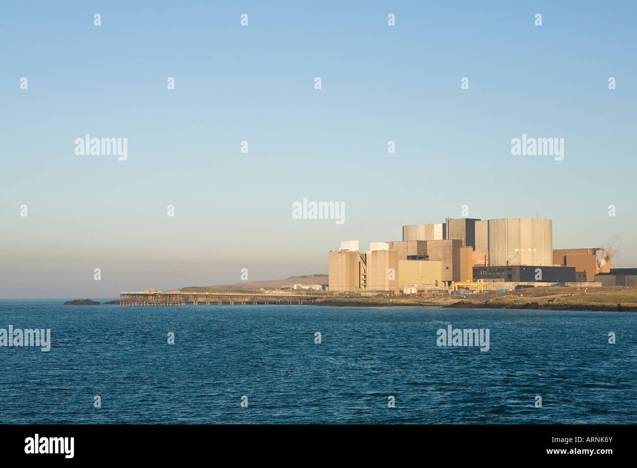 Wylfa Nuclear Power Station, Anglesey, Wales Stock Photo - Alamy