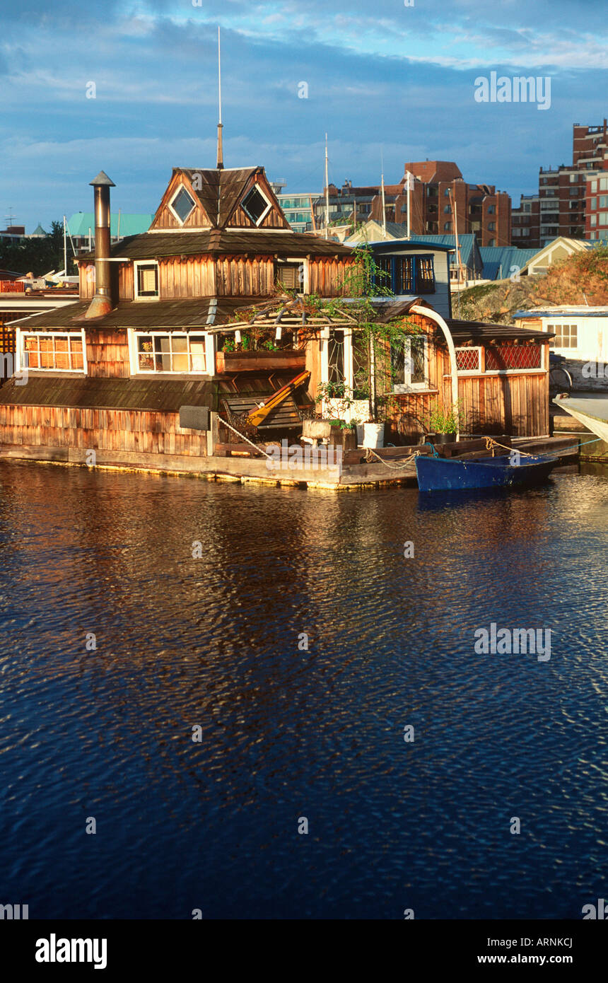 Fisherman's wharf floathome, Victoria, Vancouver Island, British ...