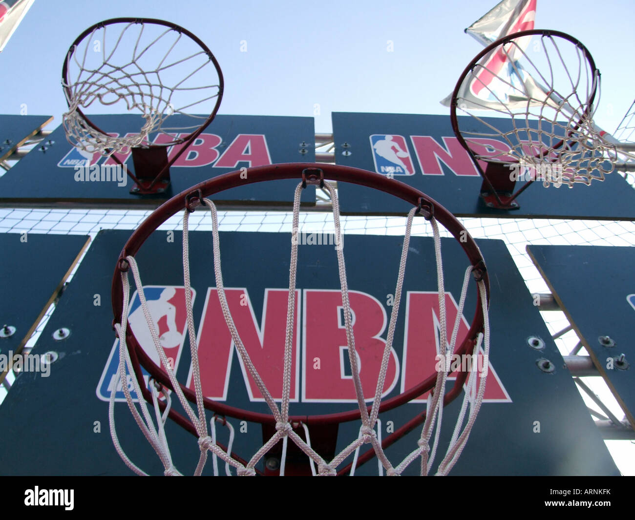 nba basketball court Stock Photo - Alamy