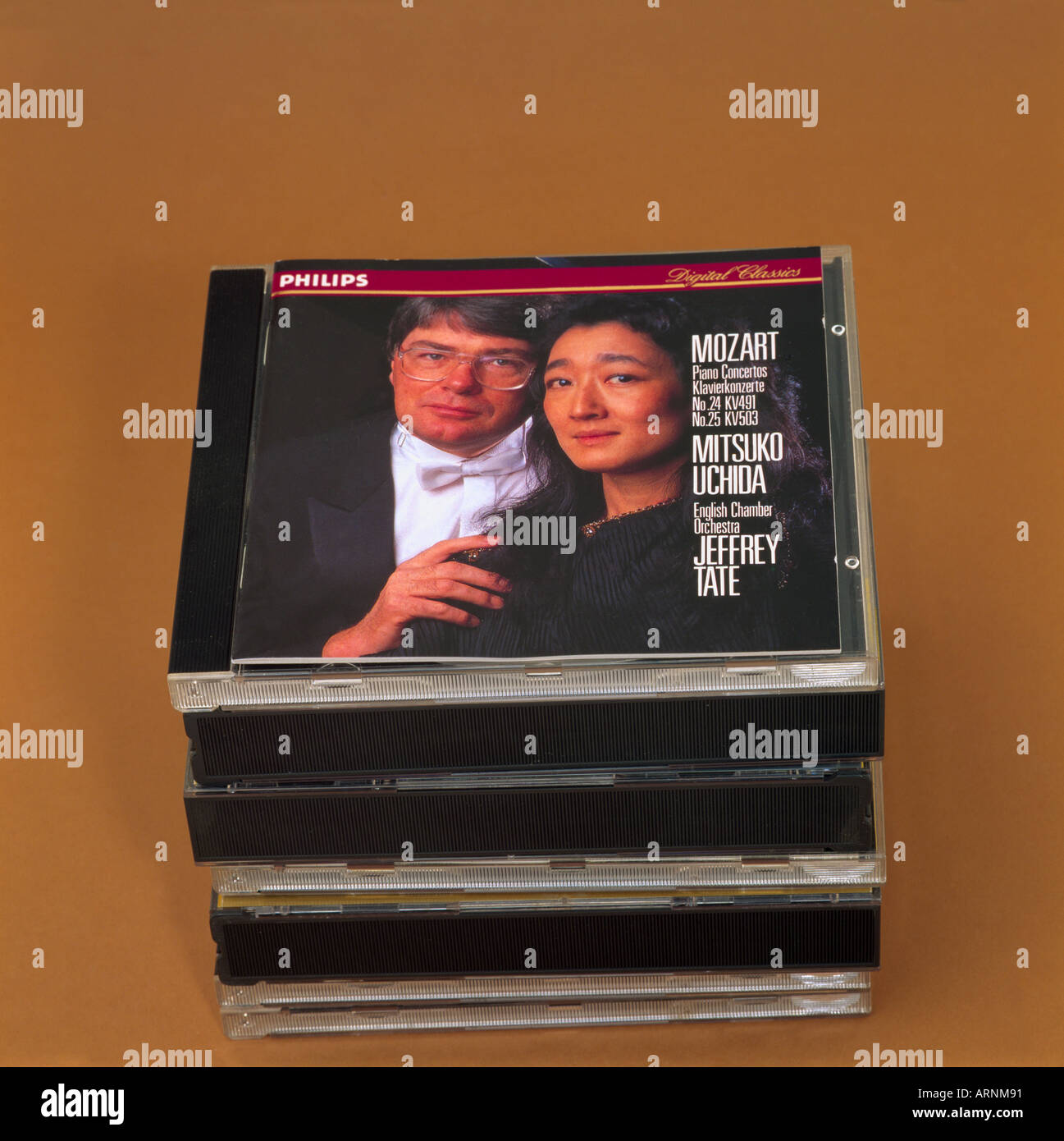 Pile Of Classical CDs Stock Photo - Alamy