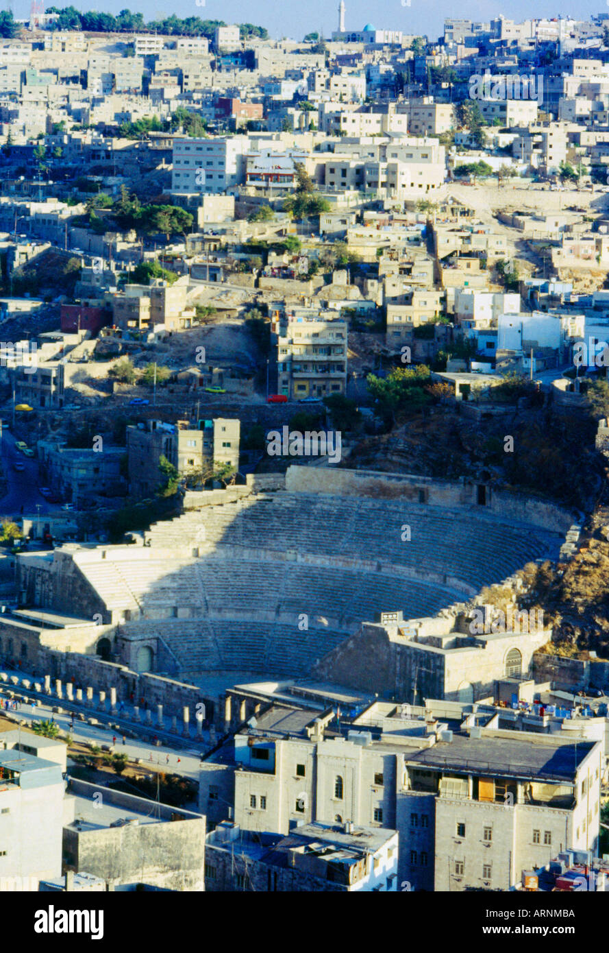Amman Jordan Roman Theatre Stock Photo - Alamy
