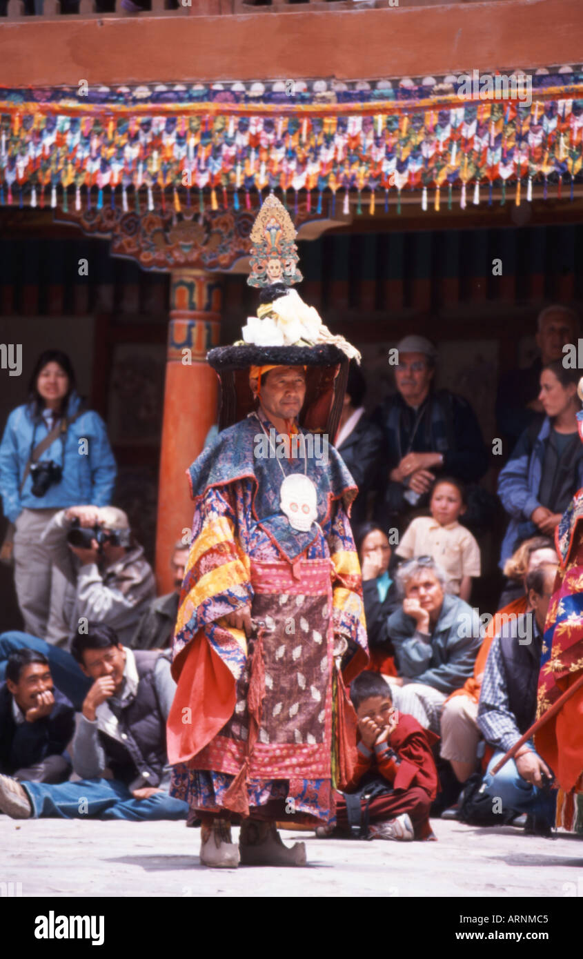 Dancer at Hemis Festival Indus Valley Ladakh Northern India Stock Photo ...