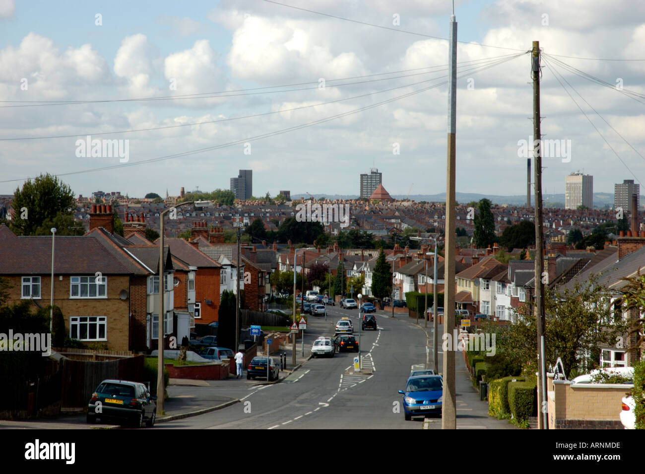 Aerial view of leicester hi-res stock photography and images - Alamy