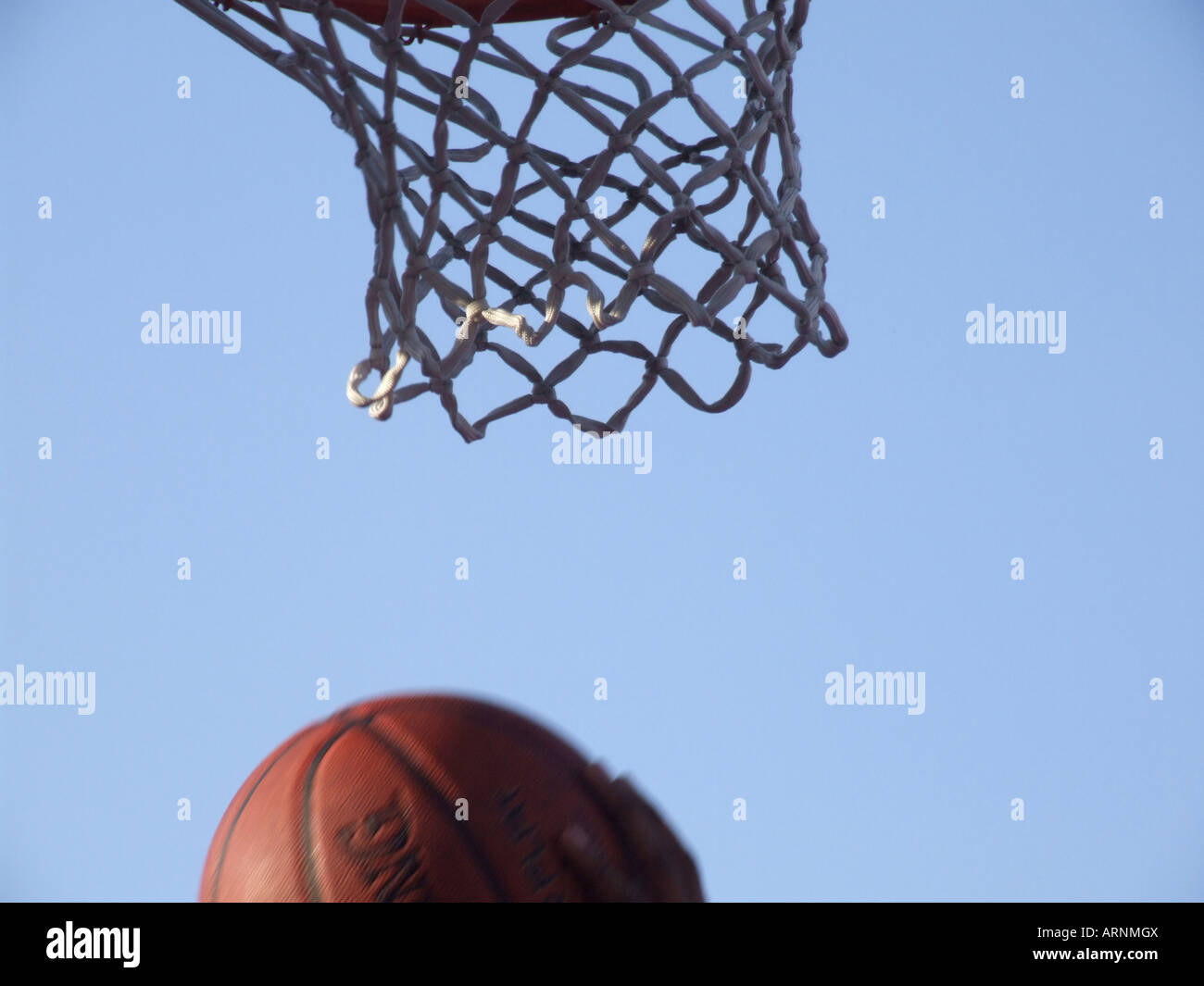 basketball match outdoors Stock Photo - Alamy