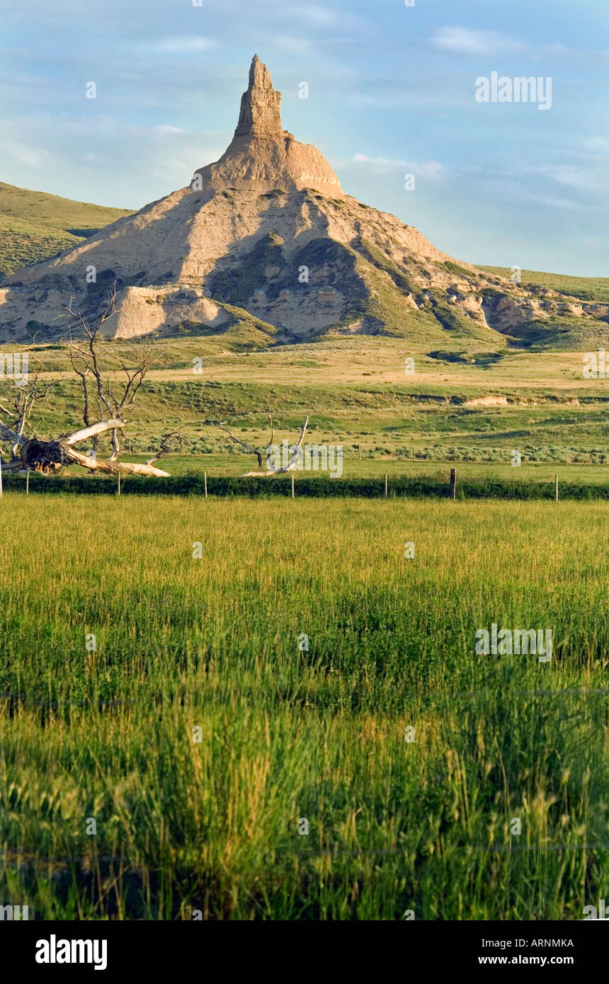 Bayard Nebraska Chimney Rock National High Resolution Stock Photography ...