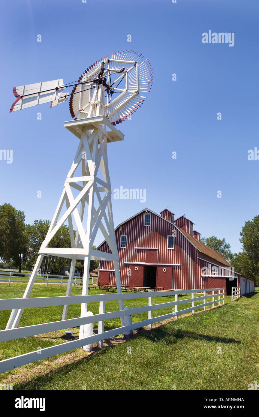 The barn at the Buffalo Bill Ranch State Historical Park , North Platte ...