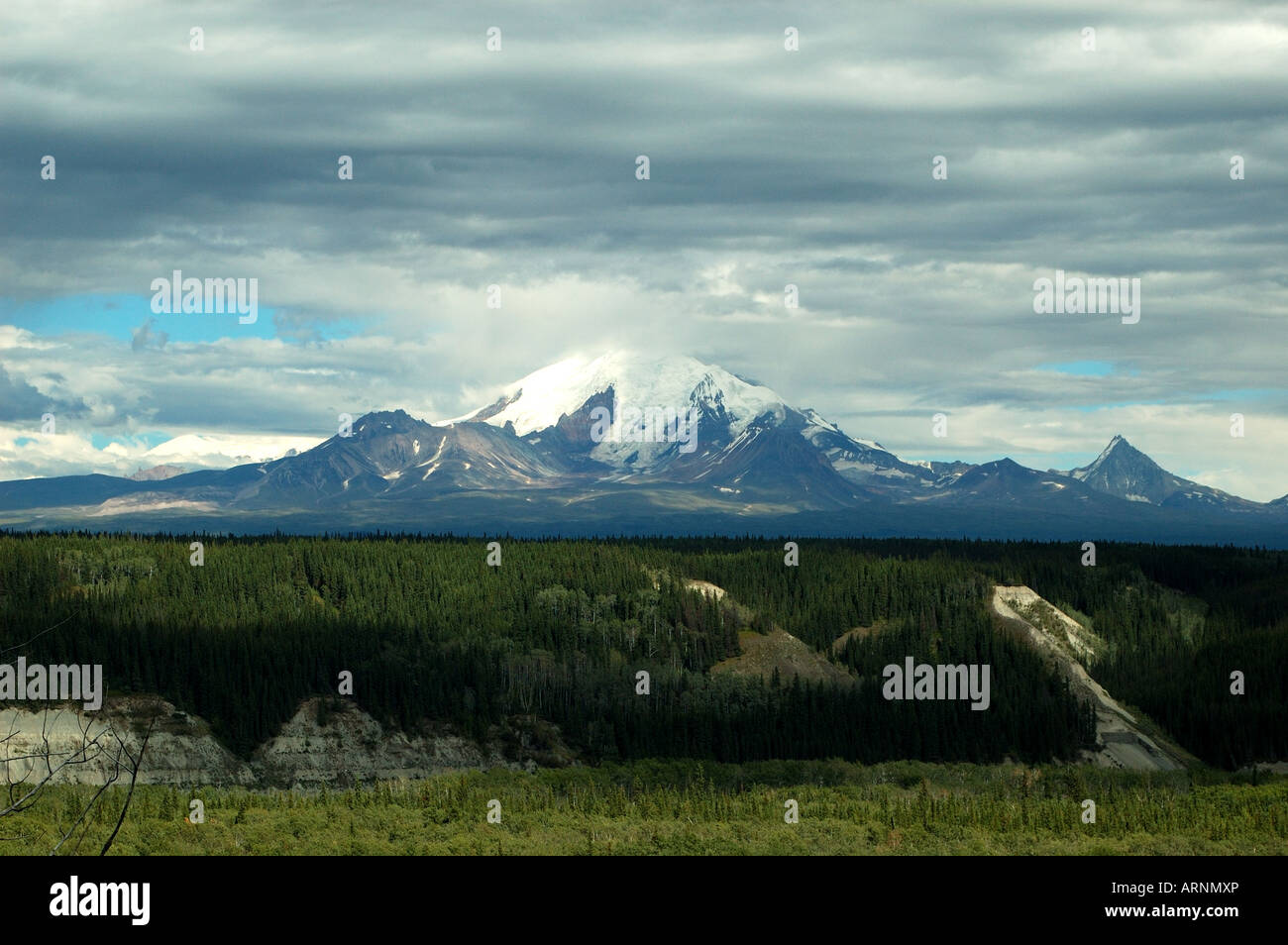 Mt. Sanford, at 16, 237' (4949 m), is one of the highest peak in North ...