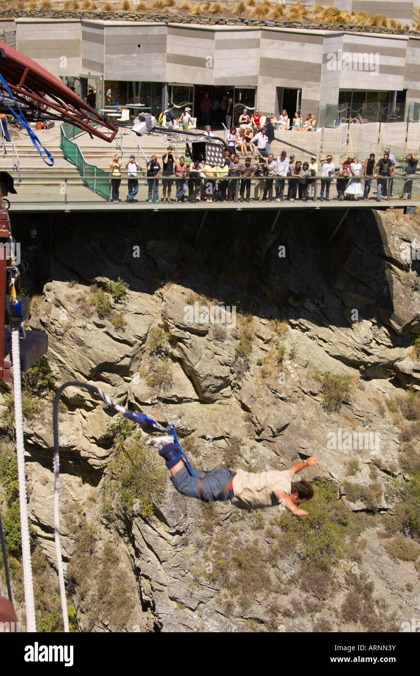 Man going bungee jumping hi-res stock photography and images - Alamy