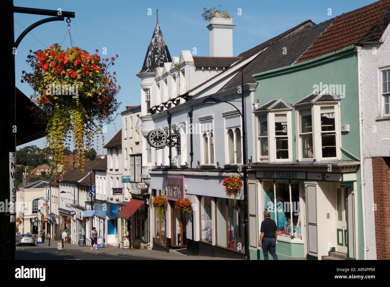 Chepstow street hi-res stock photography and images - Alamy