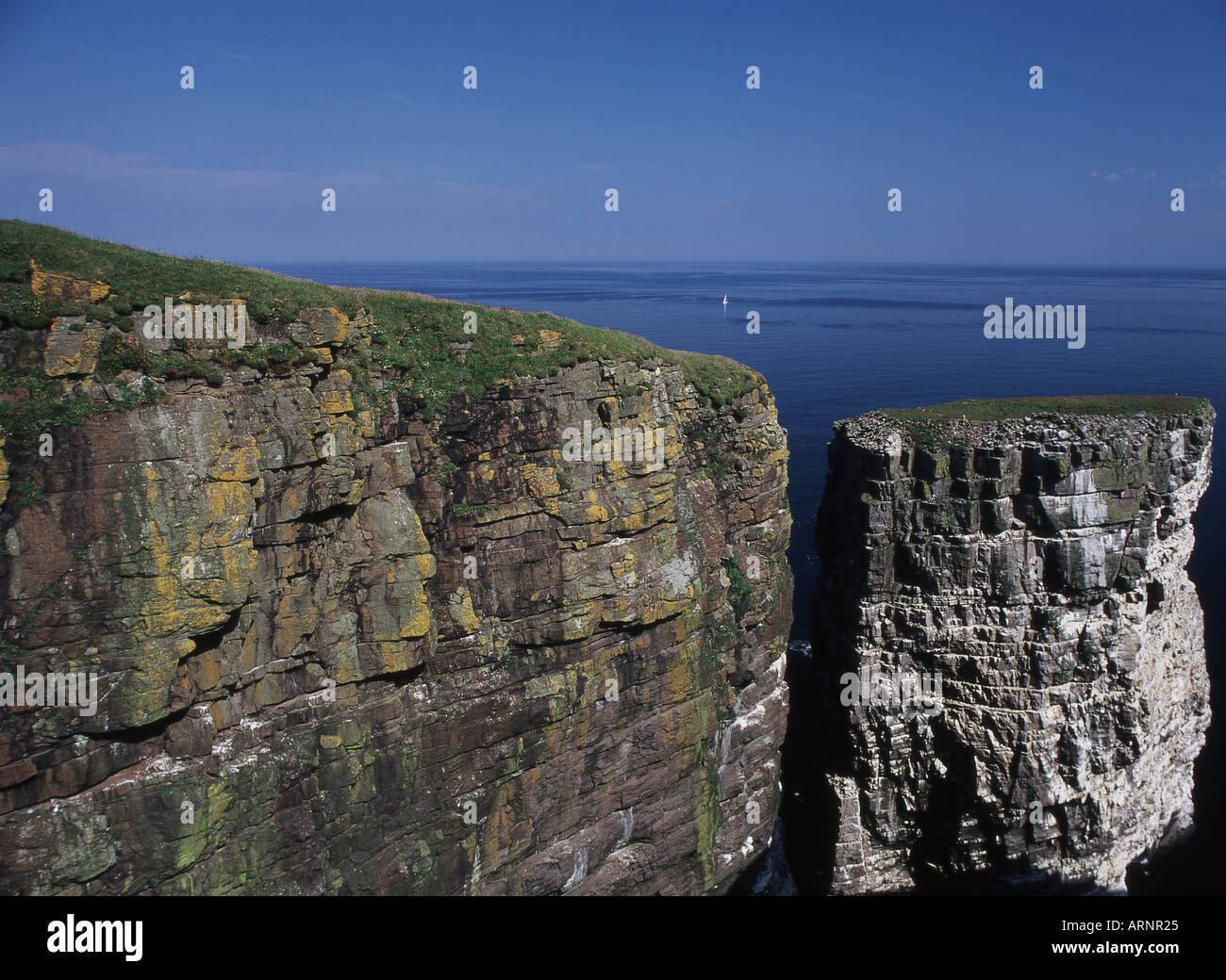 The Stack Handa Island Highlands UK Stock Photo - Alamy