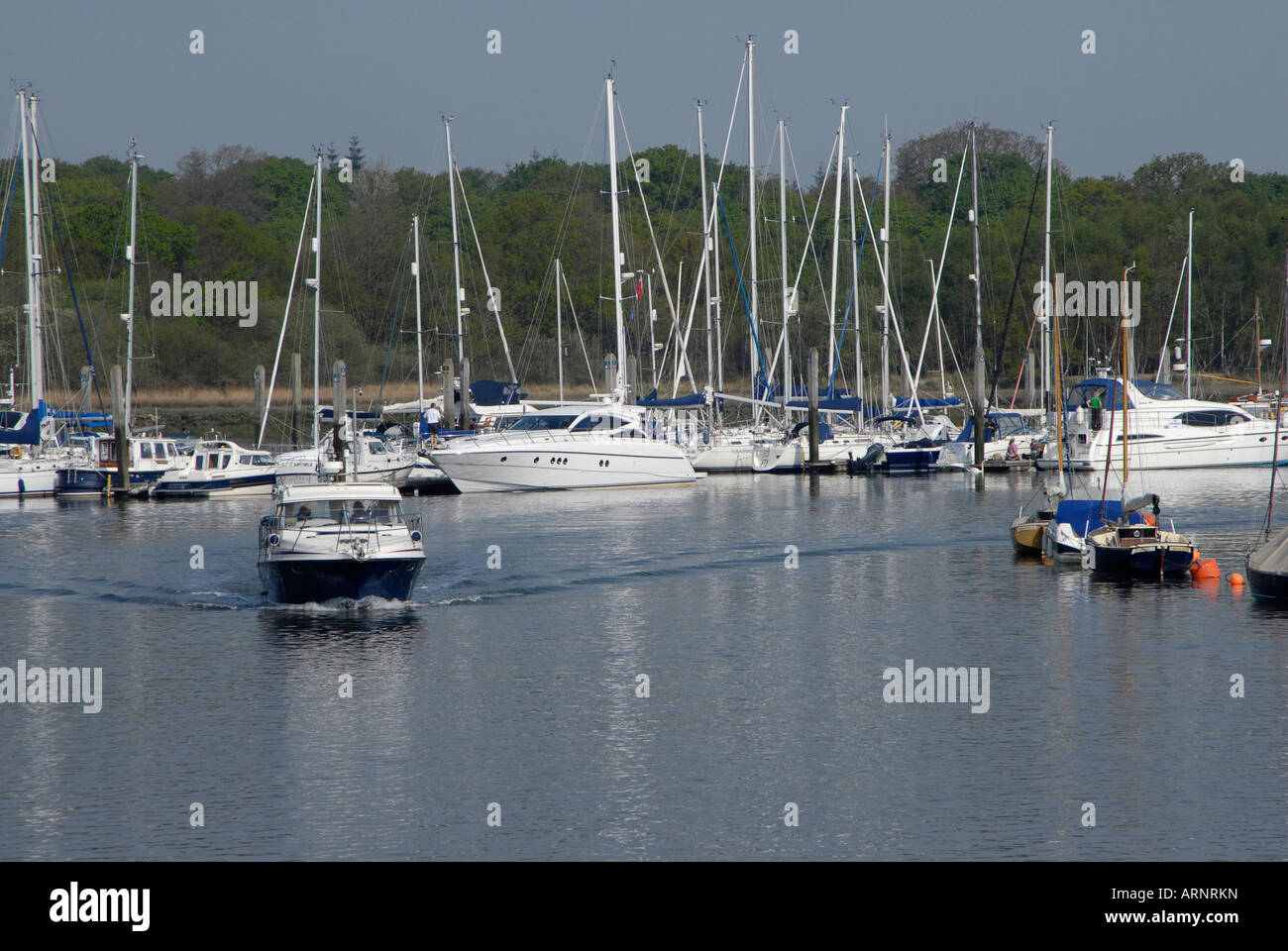 Beaulieu River at Buckler's Hard Stock Photo - Alamy