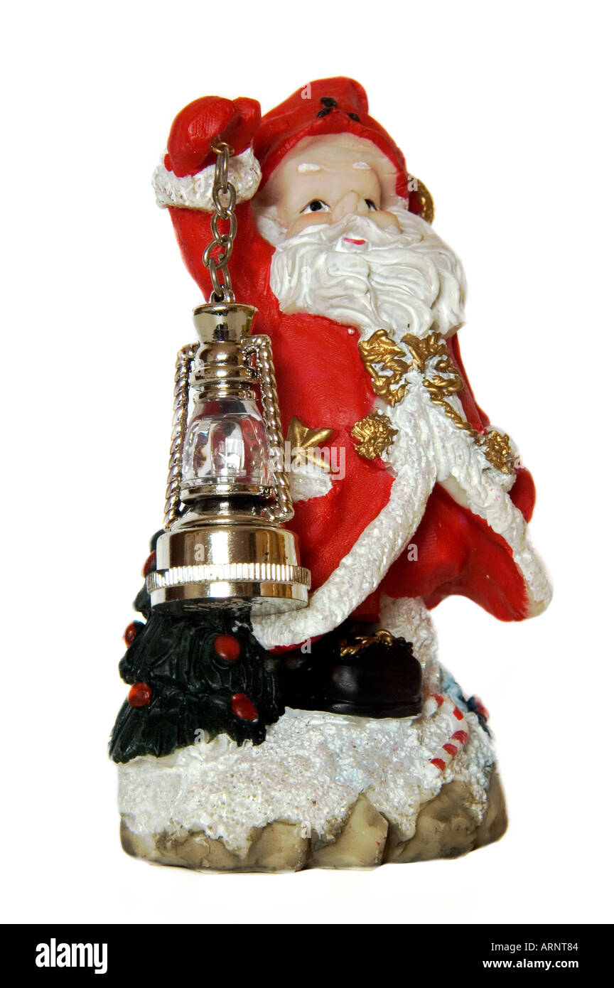 Father christmas lamp Cut Out Stock Images & Pictures - Alamy