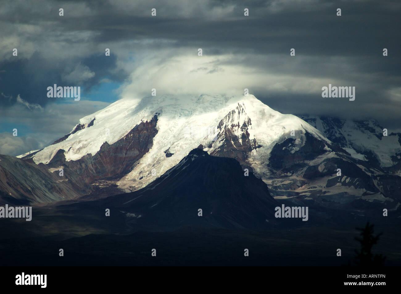 Mt. Sanford, at 16, 237' (4949 m), is one of the highest peak in North ...
