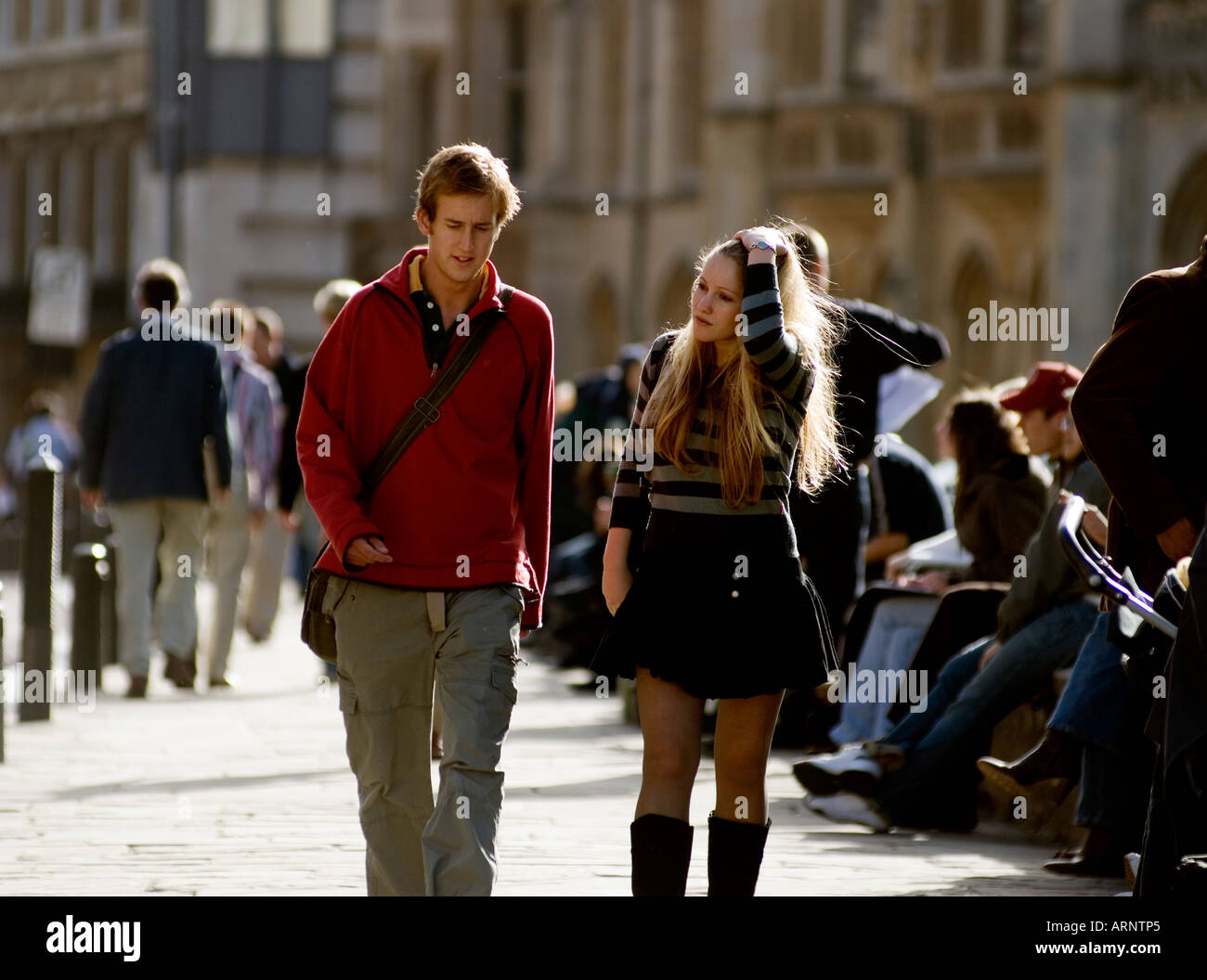 Uni students bicycle hi-res stock photography and images - Alamy