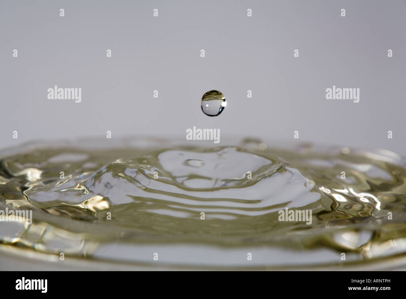 Droplet of water Stock Photo - Alamy