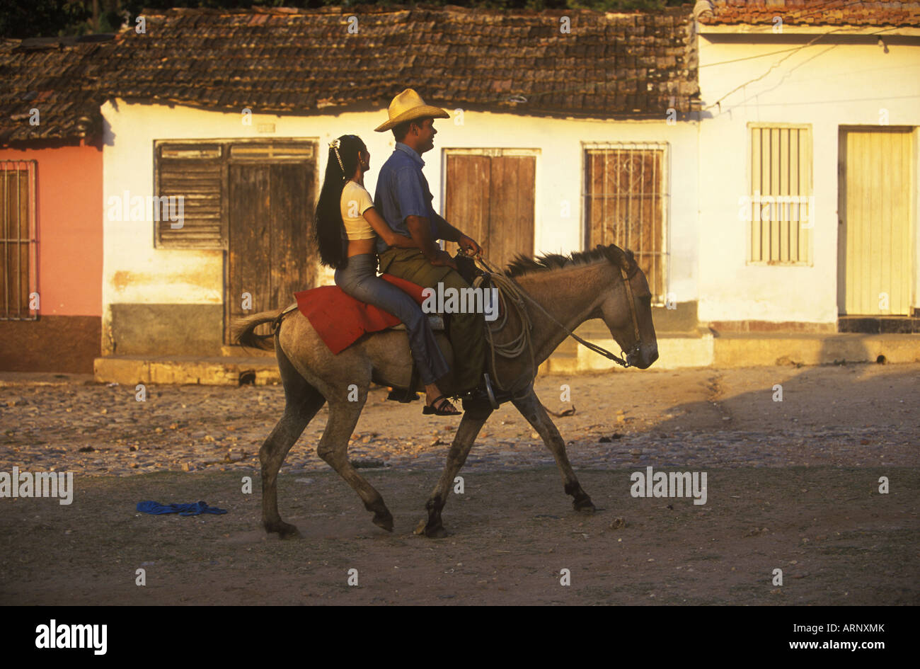 Woman riding on donkey hi-res stock photography and images - Alamy